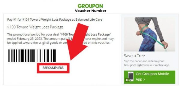 Groupon - Balanced Life Care